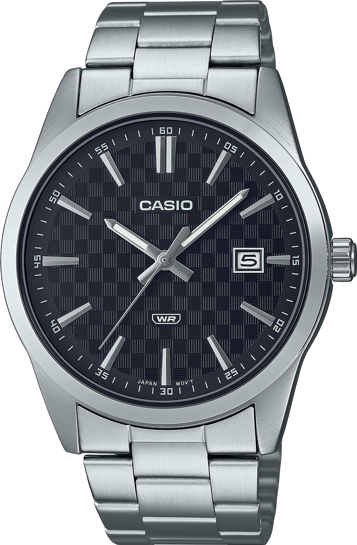 наручные часы мужские Casio  серебристые