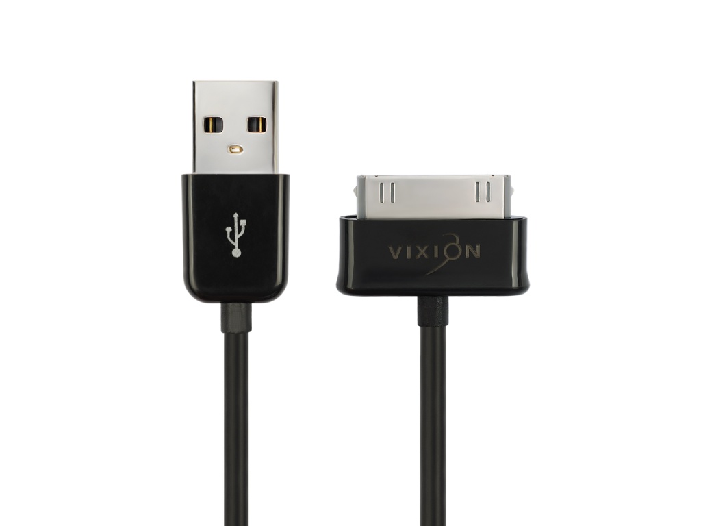 Аксессуар Vixion J5 USB - 30 pin 1m Black