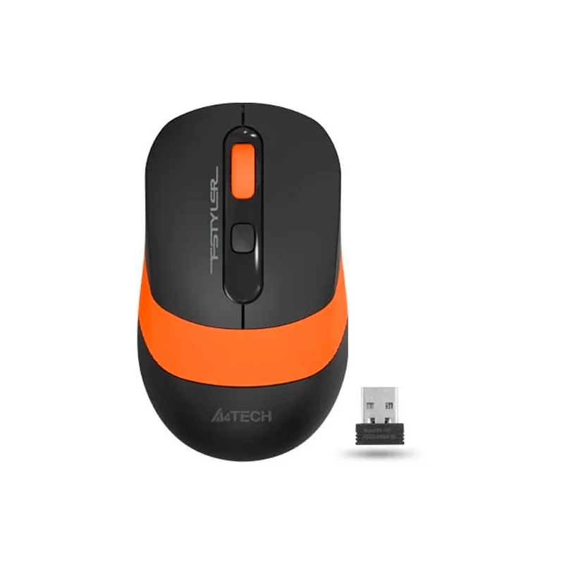 Беспроводная мышь A4Tech Fstyler FG30S Gray/Orange