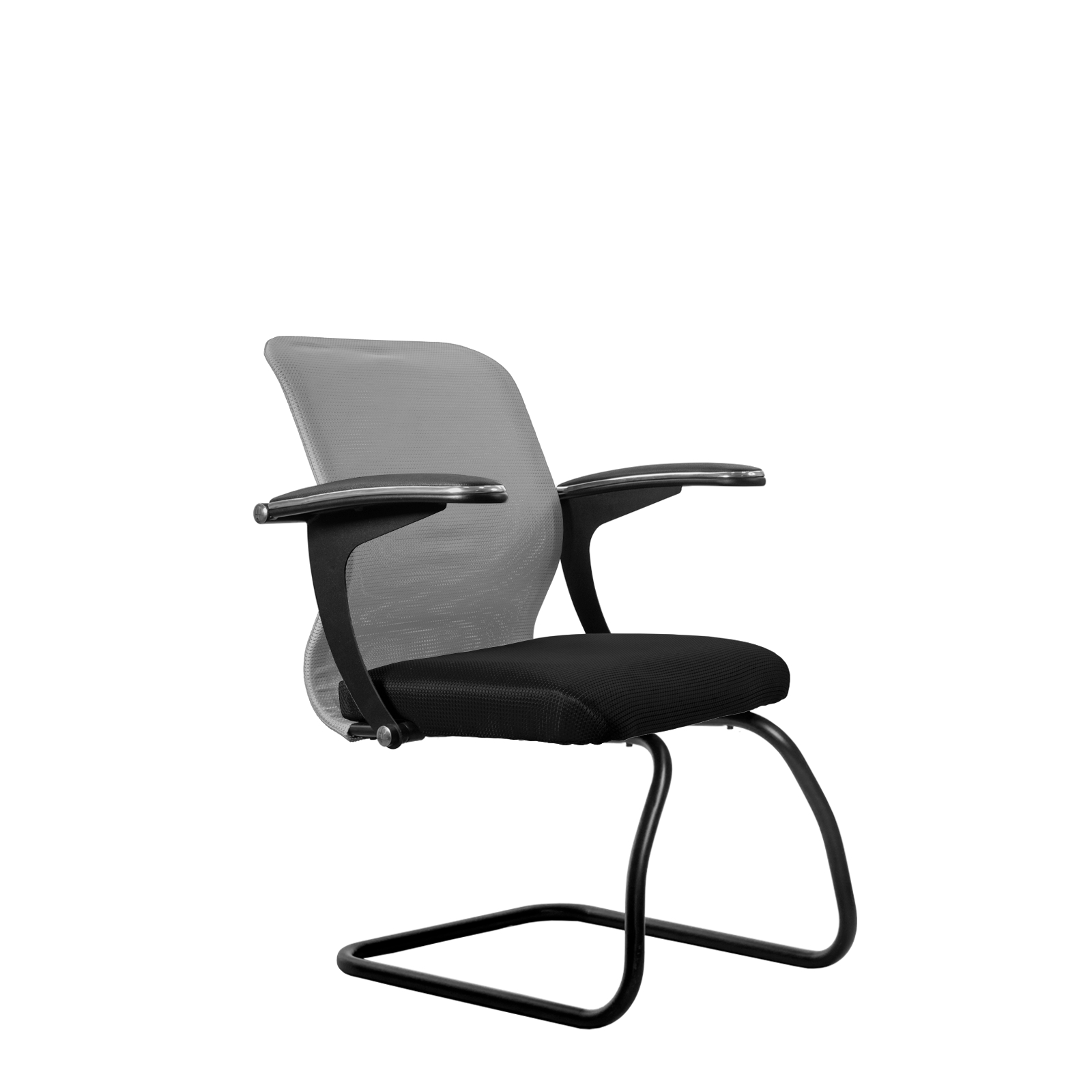Кресло компьютерное SU-M-4/подл.160/осн.008 Светло-серый