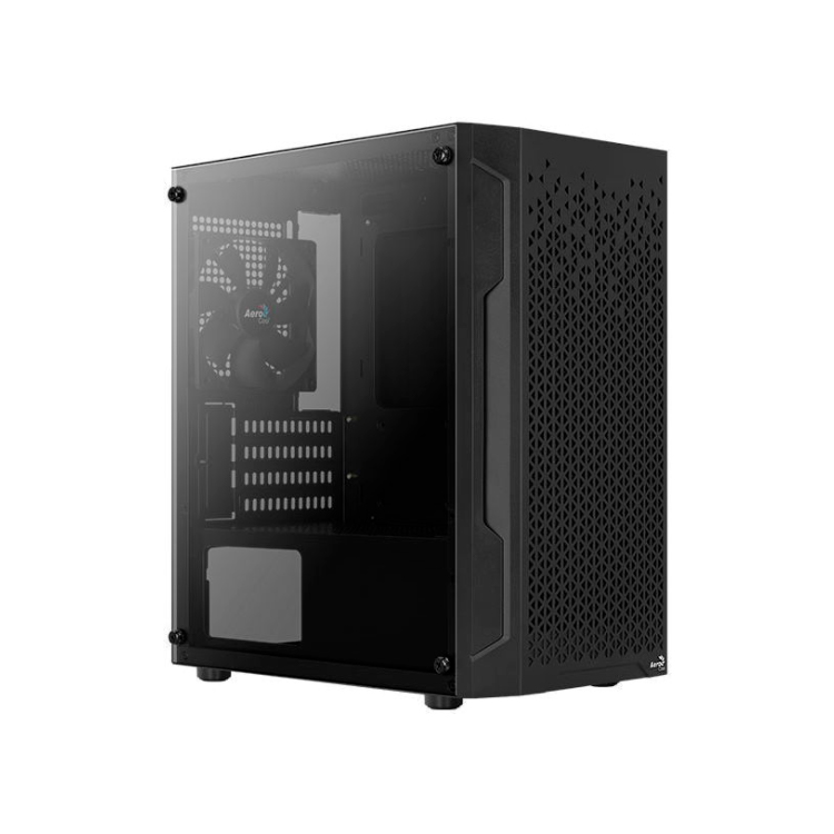 Корпус компьютерный AeroCool Trinity Mini-G-BK-v1 Black