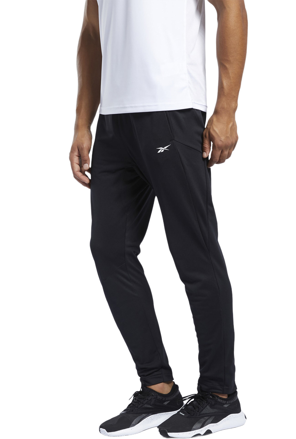 Спортивные брюки мужские Reebok Workout Knit Trackster Pant черные 2XL