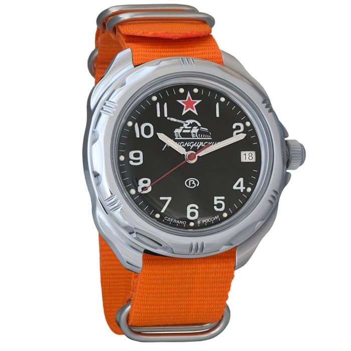 Наручные часы мужские Восток 211306 оранжевые