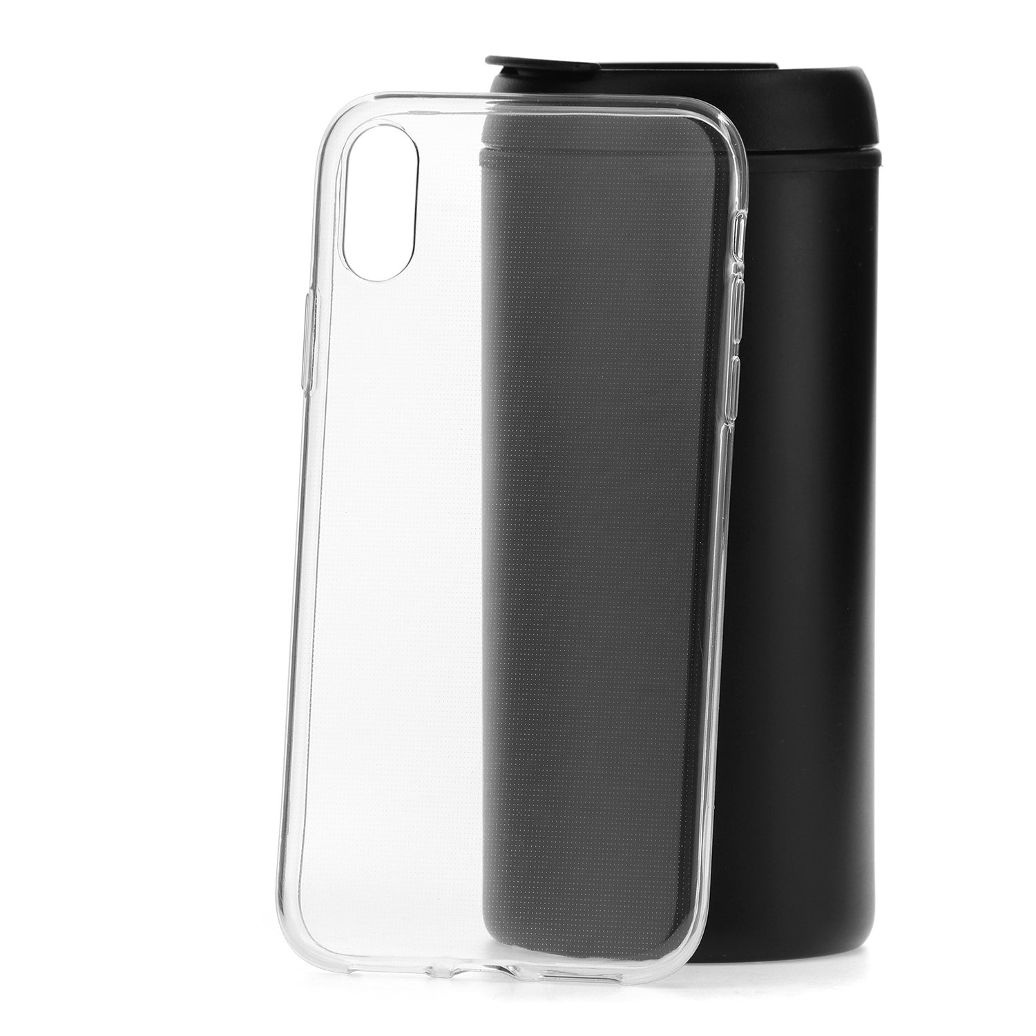 Чехол для Apple iPhone 11 / XR Derbi Slim КRUЧЕ Silicone прозрачный