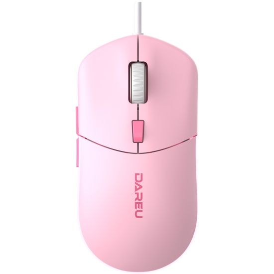 Проводная мышь Dareu LM121 розовый