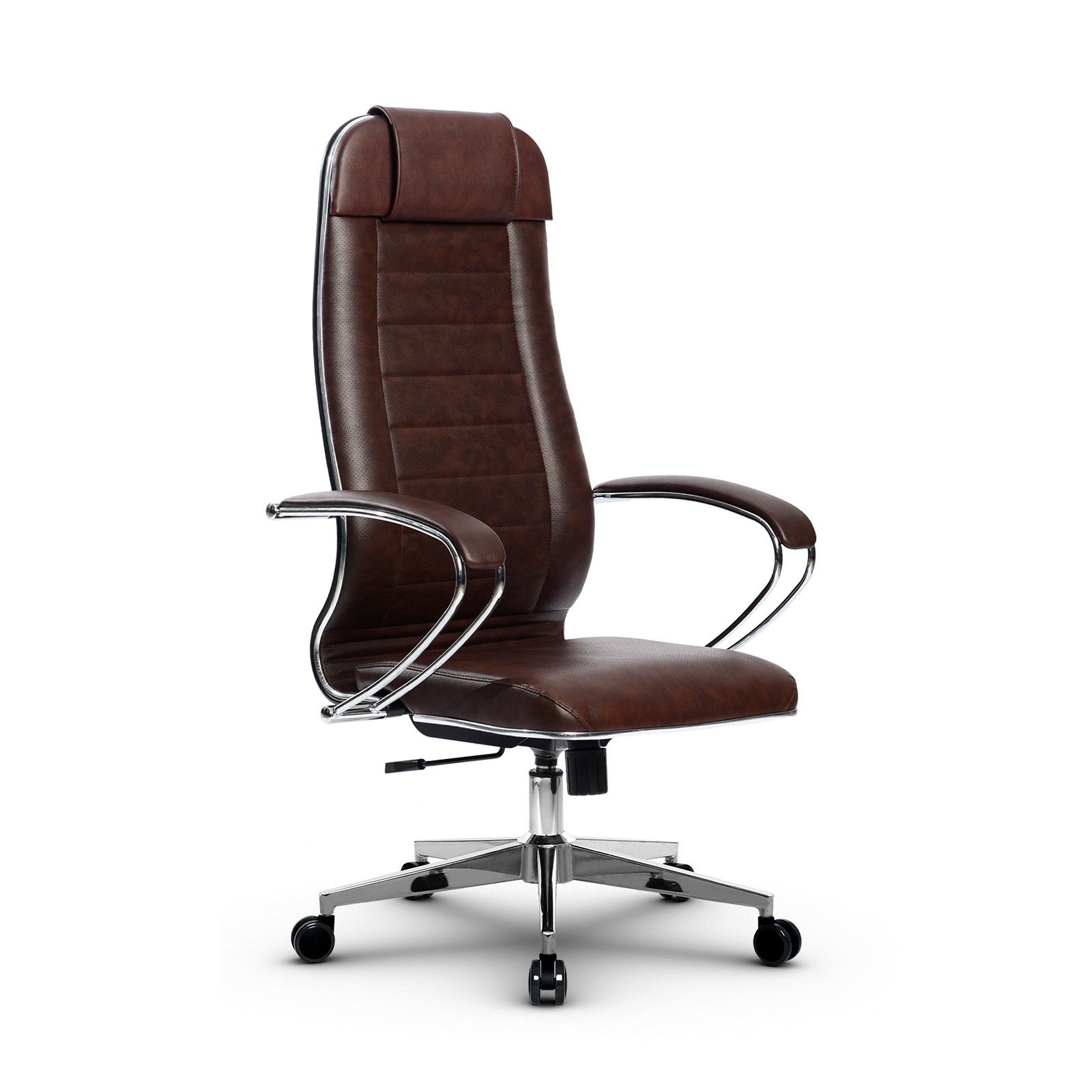 Кресло компьютерное МЕТТА-29(MPES)/подл.116/осн.004 Темно-коричневый