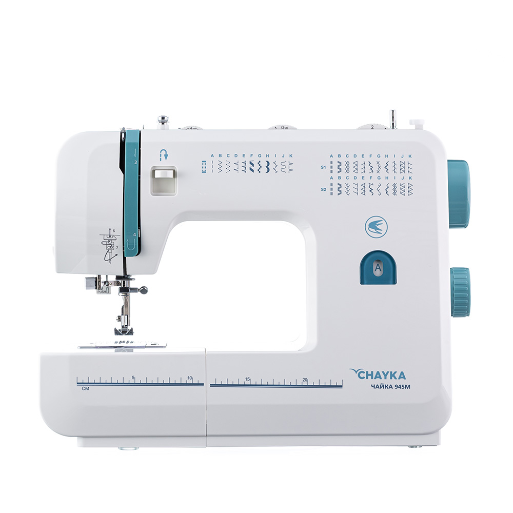 Швейная машина CHAYKA 945М белый, синий