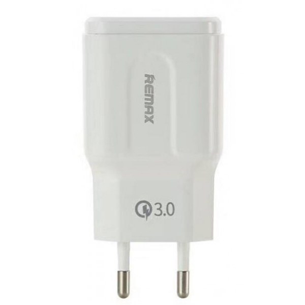 Сетевое зарядное устройство USB Remax RP-U16 (3A/QC 3.0) <белый>