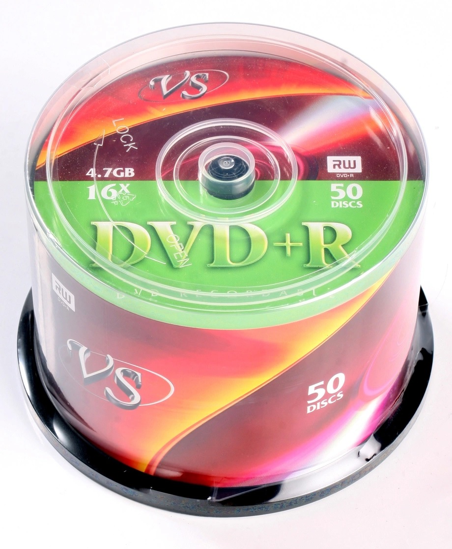 Диск DVD+R VS 4.7Gb, 16x