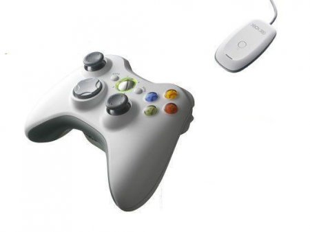 Геймпад NoBrand для PC/Xbox 360 White (Не оригинал)