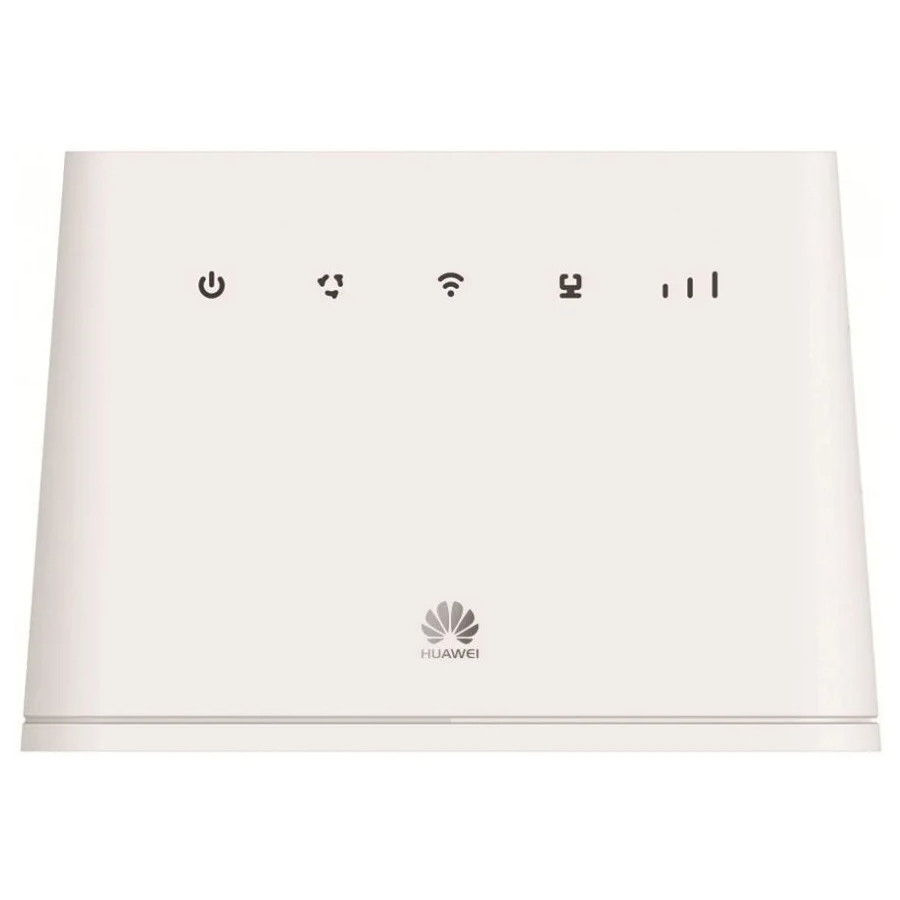 Роутер Huawei B311-221 3G, 4G, N300, 10-100-1000BASE-TX, белый