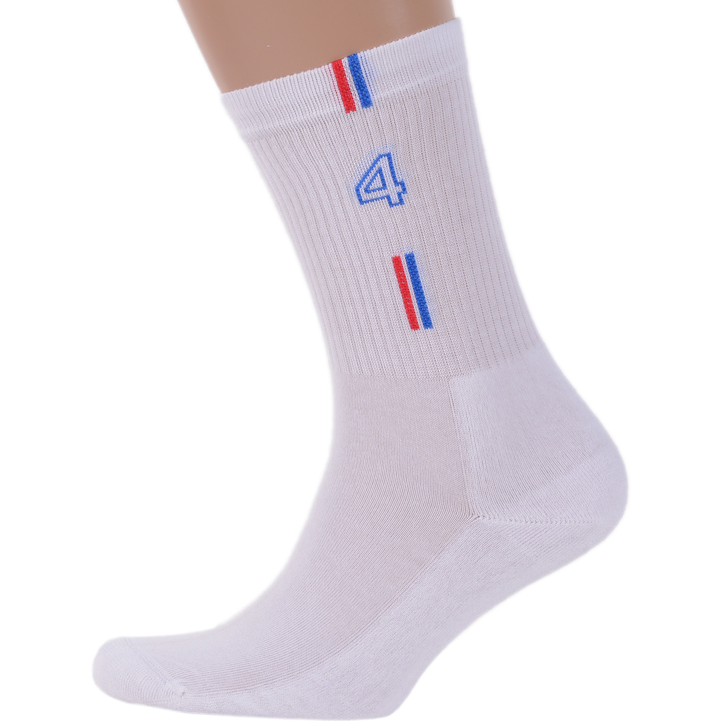 Носки женские LorenzLine С4М белые 23-25 (35-38)