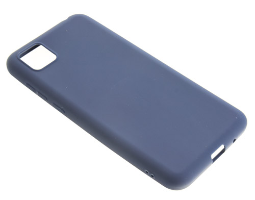 Силиконовый чехол TPU Case матовый Huawei Honor 9s синий