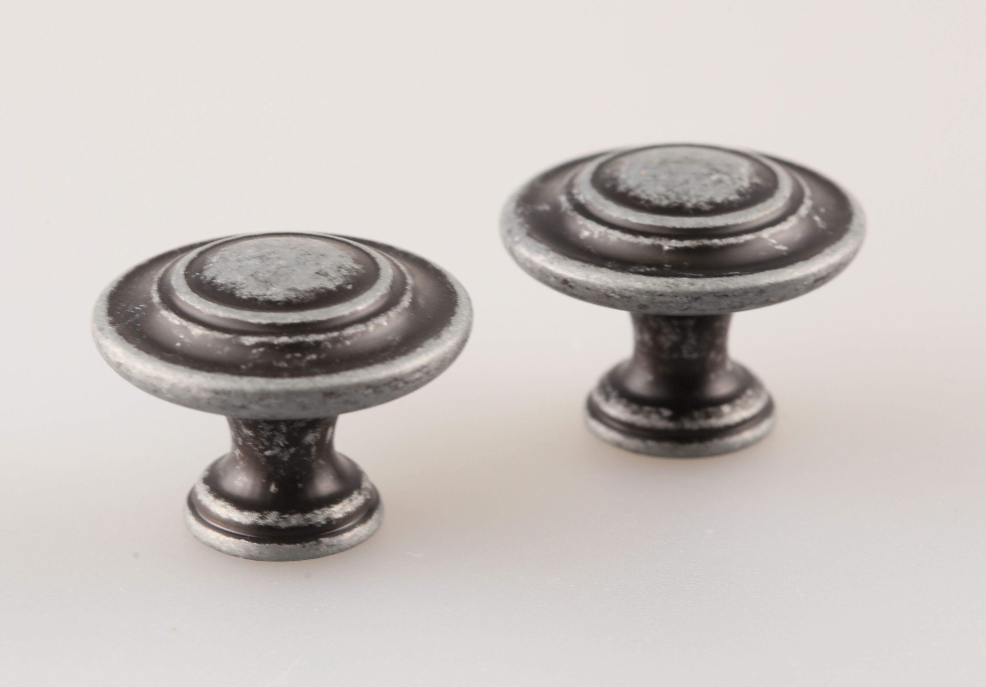 Ручка-кнопка IN.01.5061.0.AS античное серебро (комплект 2шт)