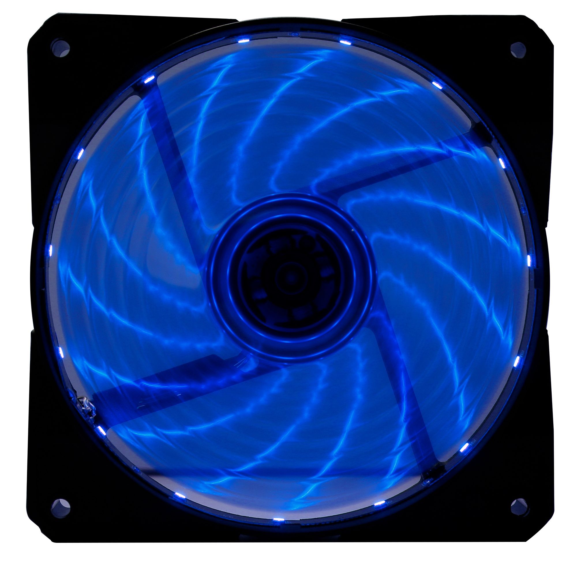 Вентилятор Digma DFAN-LED-BLUE 3-pin, 4-pinMolex24dB, 160gr, LED, Ret