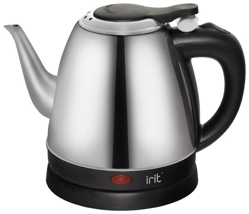 Чайник электрический Irit IR-1113 1 л silver, black
