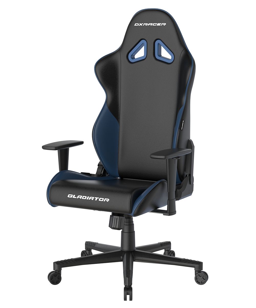Игровое кресло DXRacer Gladiator Series OH/G2300/NB, черный/синий
