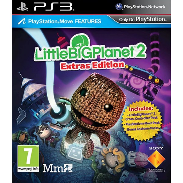 LittleBigPlanet 2: Extras Edition (русская версия) (PS3)