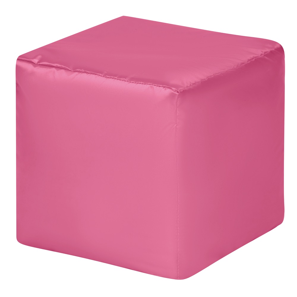 Пуфик Куб Розовый Оксфорд (Классический)