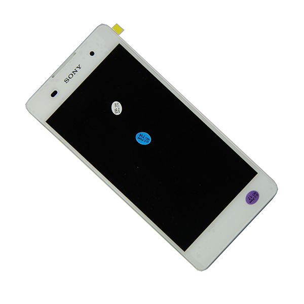 Дисплей для Sony F3311, F3313 (Xperia E5) модуль в сборе с тачскрином <белый> (ОЕМ)