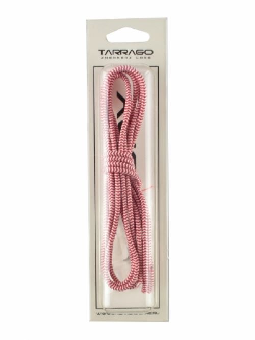 Шнурки для обуви регулируемые TARRAGO TSL4351 красные 100 см