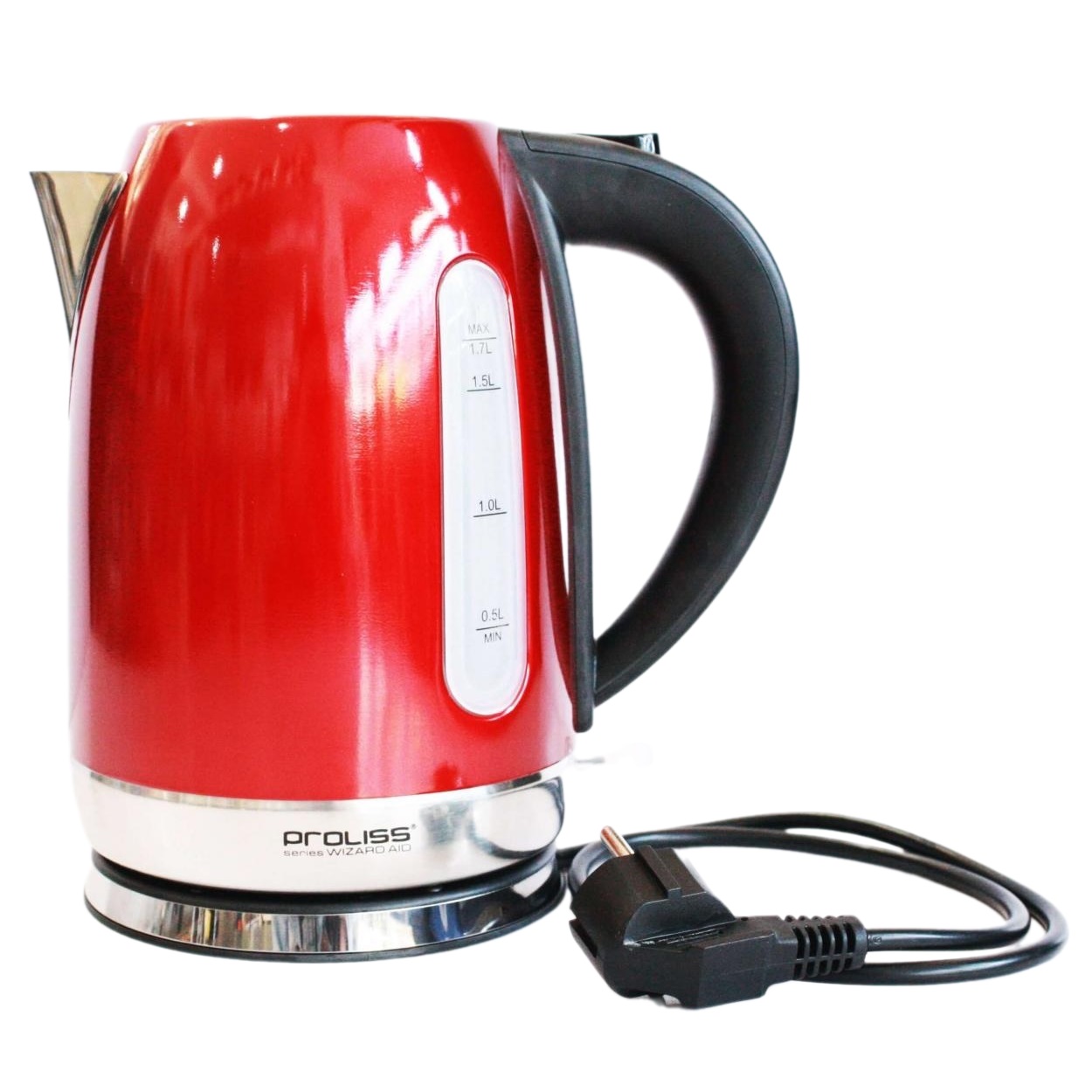 Чайник электрический NoBrand RD02230227801205 1.7 л красный