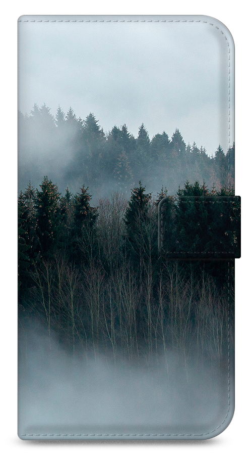 Чехол Awog на Apple iPhone 13 Pro Max "Лес в голубом тумане"