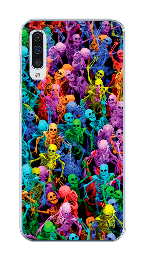 Чехол на Samsung Galaxy A50/A30S "Вечеринка скелетов"