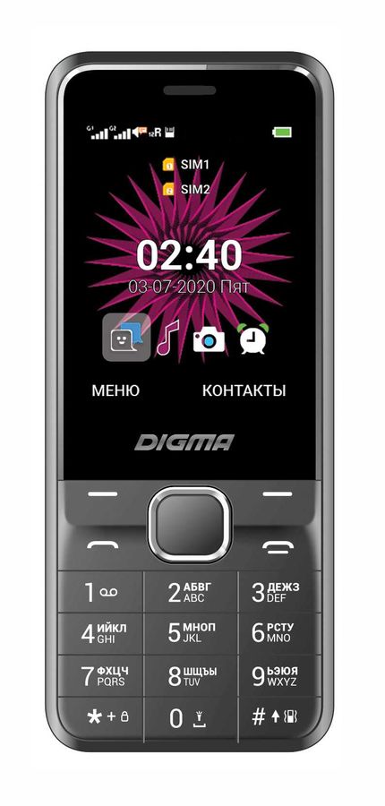 Мобильный телефон DIGMA Linx A241 Grey