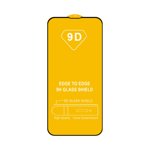 Защитное стекло iphone 13 Mini (5.4) Full Glue с рамкой 2.5D черное