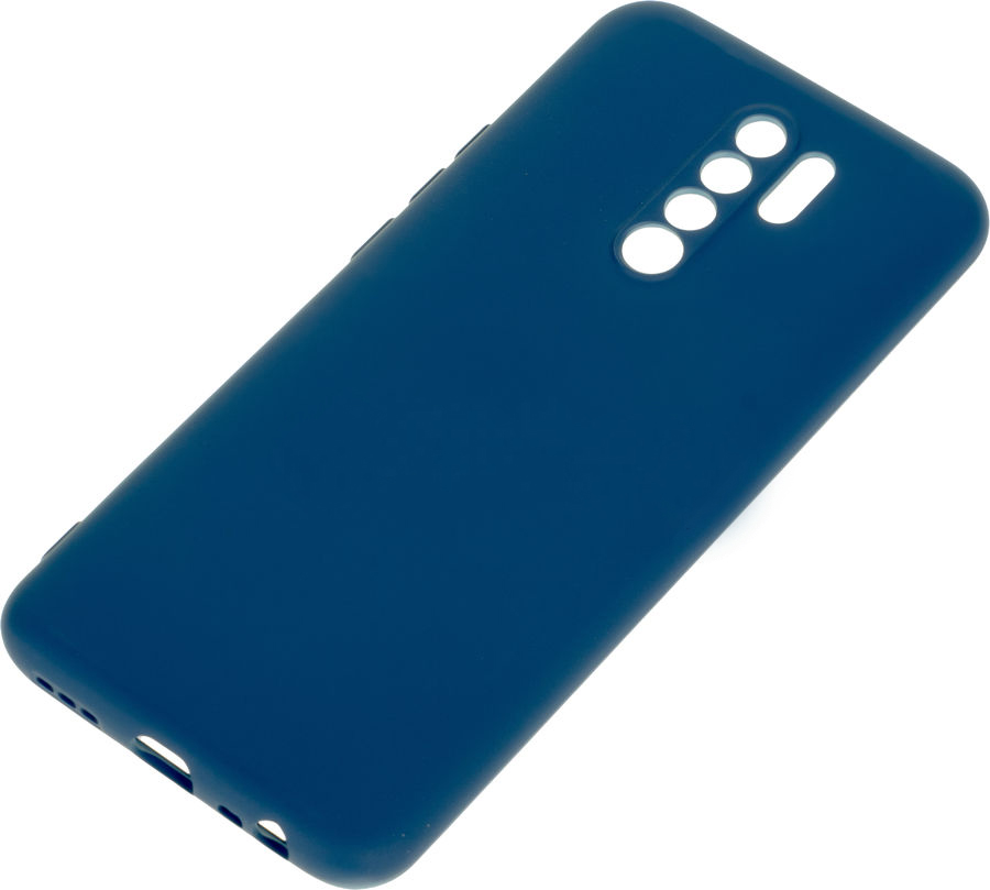 Чехол DF xiOriginal-12, для Xiaomi Redmi 9, синий