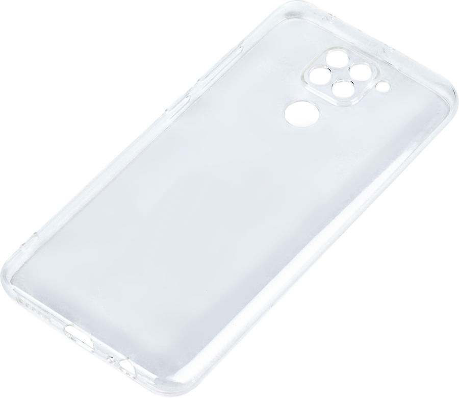 Чехол DF xiCase-55, для Xiaomi Redmi Note 9, прозрачный