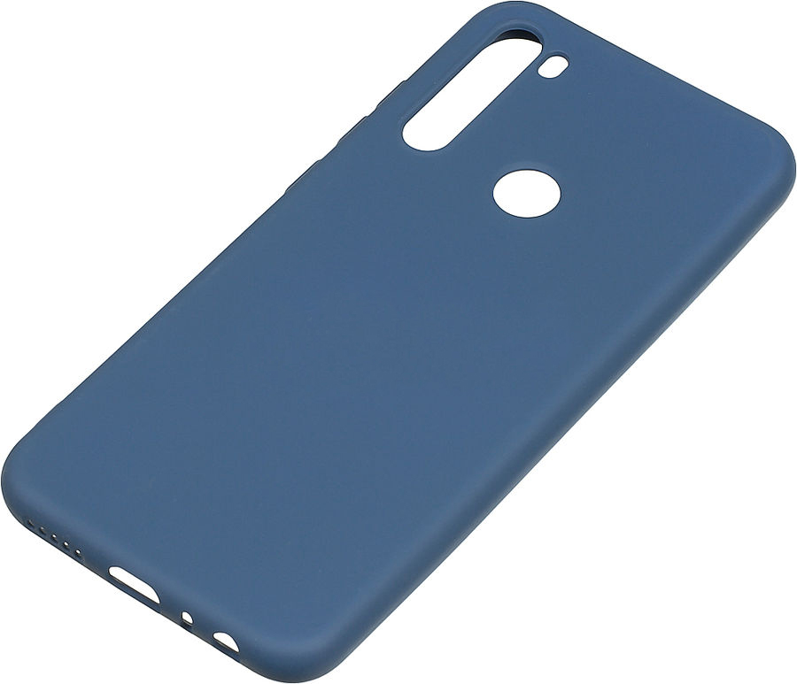 Чехол BORASCO Soft Touch, для Xiaomi Redmi Note 8T, синий