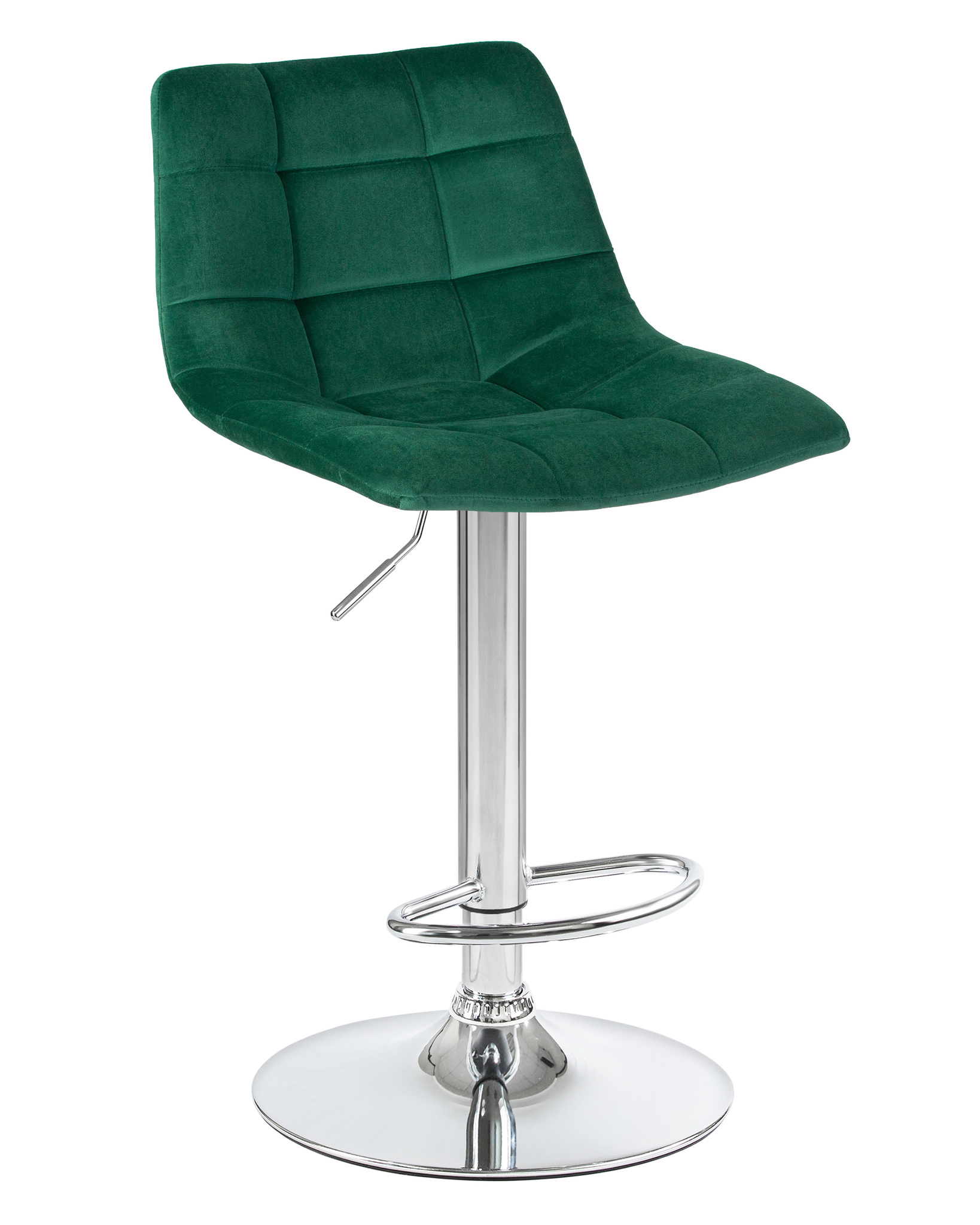 Барный стул Империя стульев TAILOR LM-5017 green veloure (MJ9-88), хром/зеленый