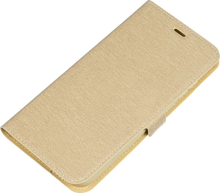 Чехол DF sFlip-51, для Xiaomi Redmi Note 8, золотистый