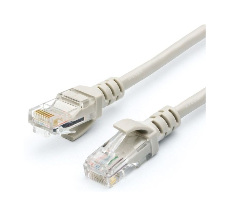 Кабель Atcom RJ45-RJ45 25m Gray АТ9171