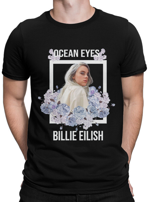 Футболка мужская Design Heroes Billie Eilish черная XS