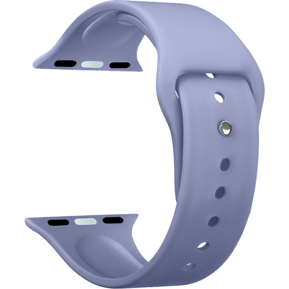 Силиконовый ремешок Deppa Band Silicone для Apple Watch 42/44 mm лавандовый