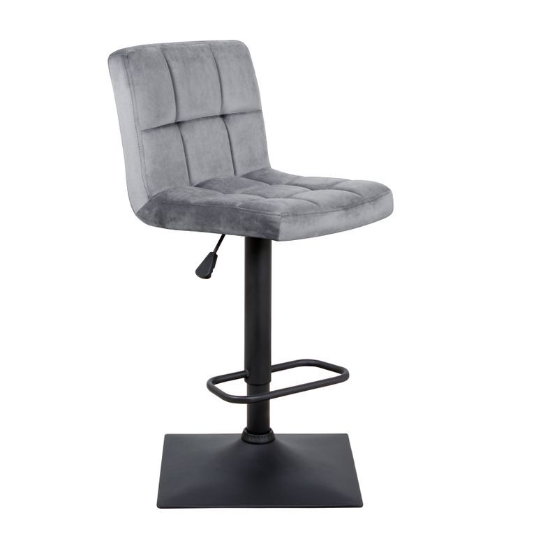 Барный стул Империя стульев КУРТ WX-2320 grey, черный/серый