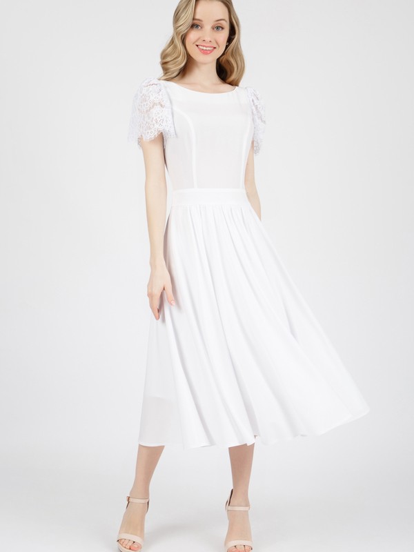 Платье женское MARICHUELL MPl00084L(ellina) белое 42 RU