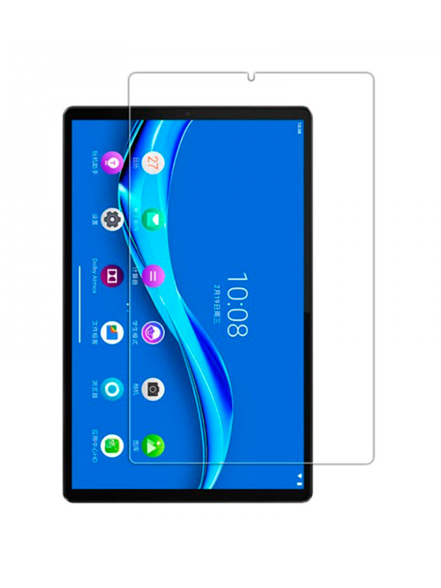 Защитное стекло для Lenovo Tab M10 FHD Plus, K10 (X606X/X6C6F) 10.3" без рамки, прозрачное