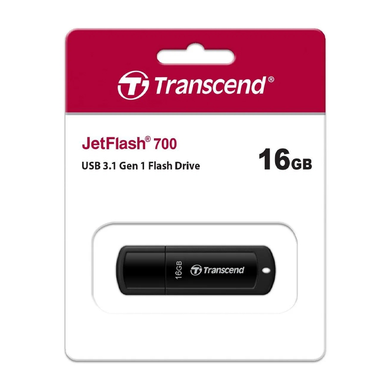 Флешка Transcend JetFlash 700 16 ГБ (TS16GJF700)