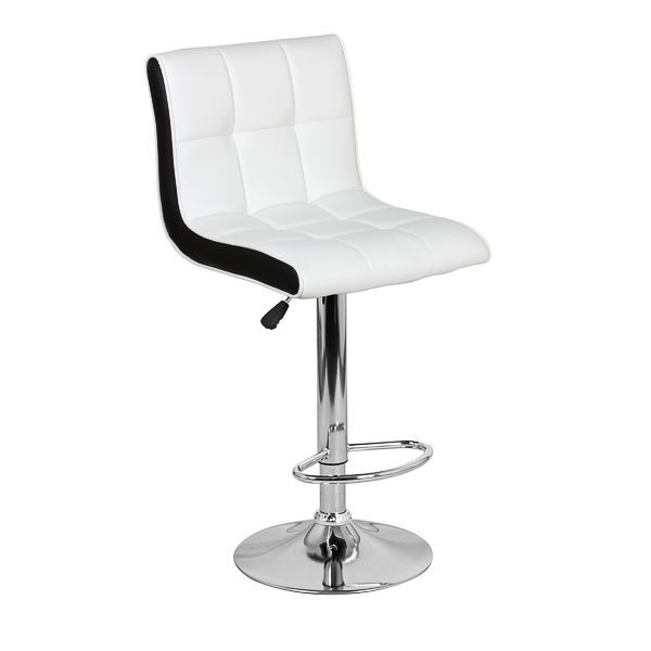 Барный стул Империя стульев ОЛИМП WX-2318 white, хром/белый