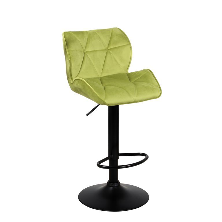 Барный стул Империя стульев КРИСТАЛЛ WX-2583 olive, черный/оливковый