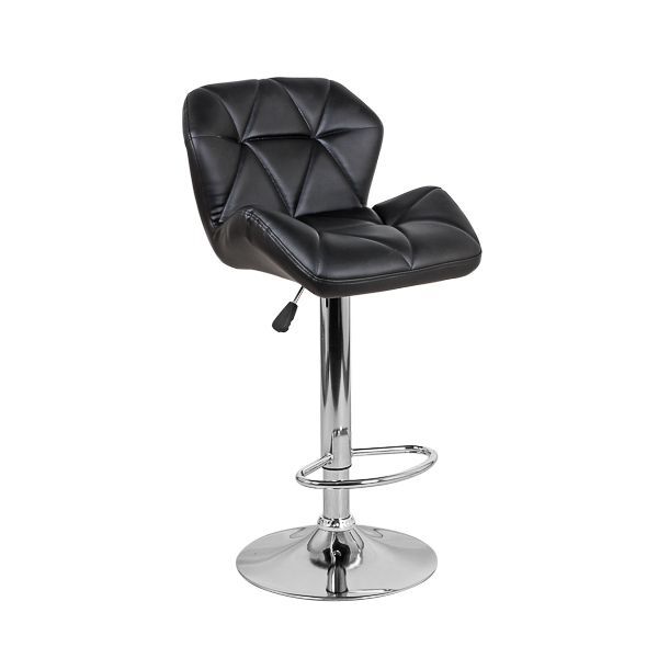 Барный стул Империя стульев Diamond WX-2582 black, хром/черный