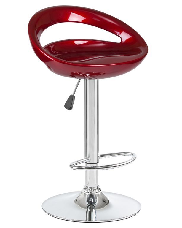 Барный стул Империя стульев Disco-D LM-1010 bordo, хром/бордовый