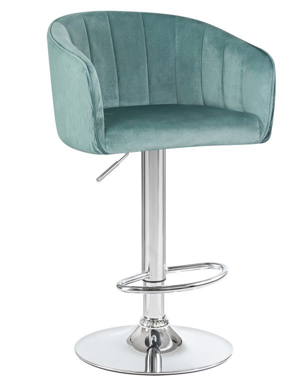 Барный стул Империя стульев DARCY LM-5025 mint, хром/бирюзовый