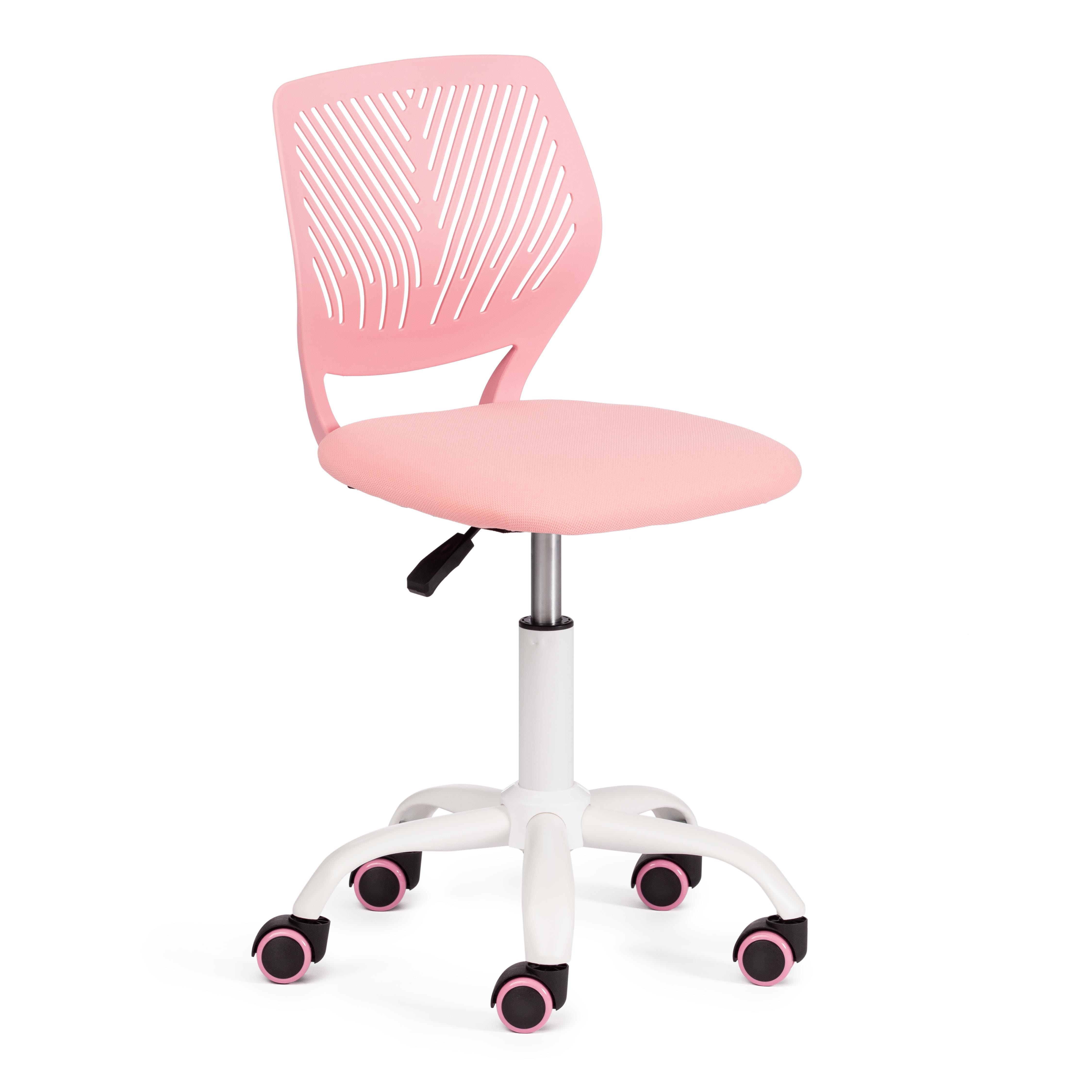 Кресло компьютерное детское для школьника TetChair FUN, ткань, розовый