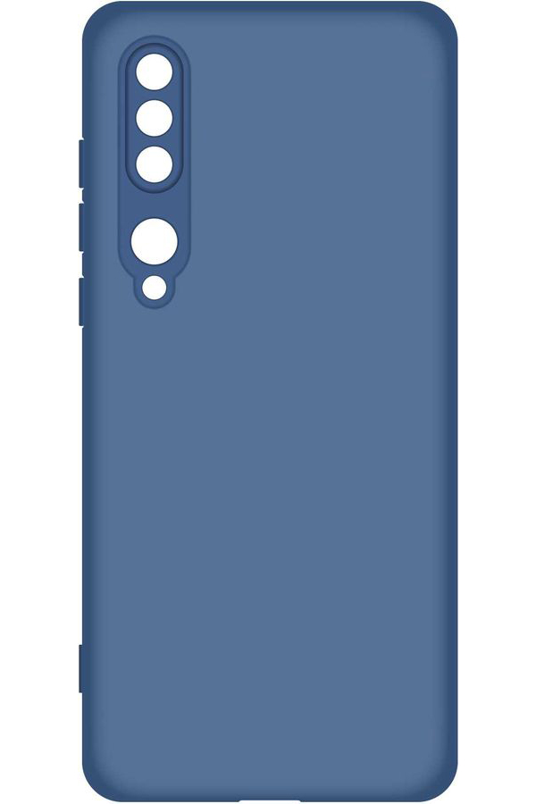 Чехол BORASCO Microfiber Case, для Xiaomi Mi 10, синий