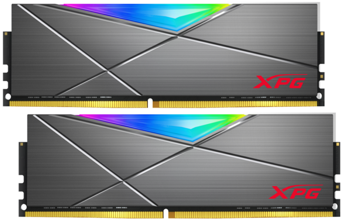 Оперативная память ADATA 16GB ADATA DDR4 4133 XPG SPECTRIX D50 RGB Grey Gaming Memory